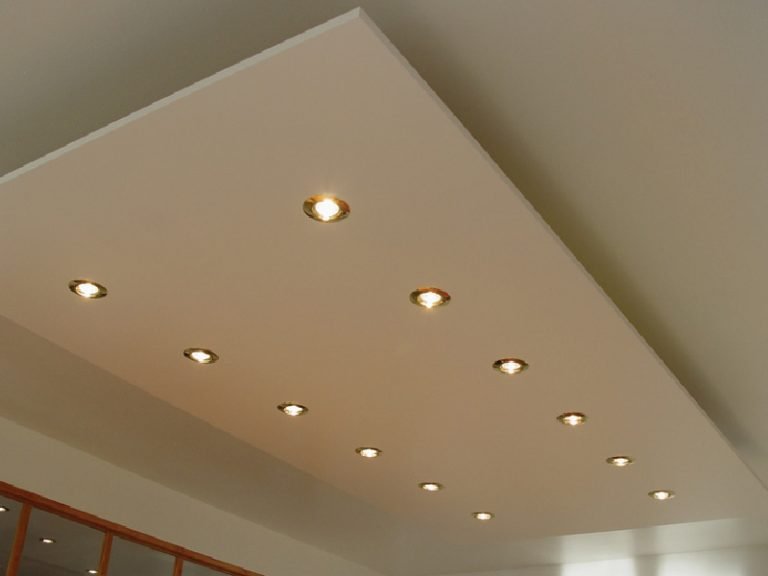 Plafond et retombée de Gypse | Construction Projex