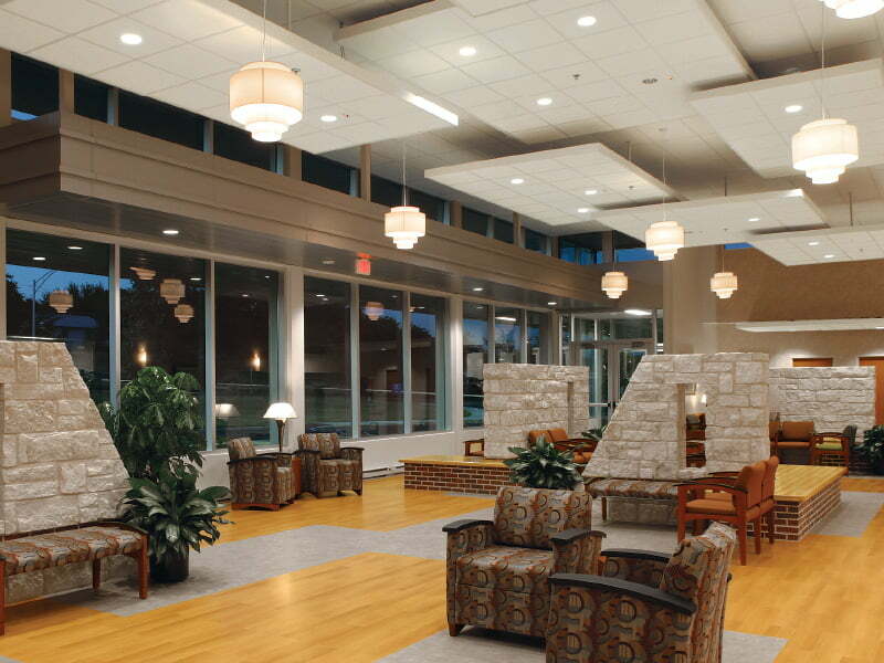 Plafond et retombée de Gypse | Construction Projex