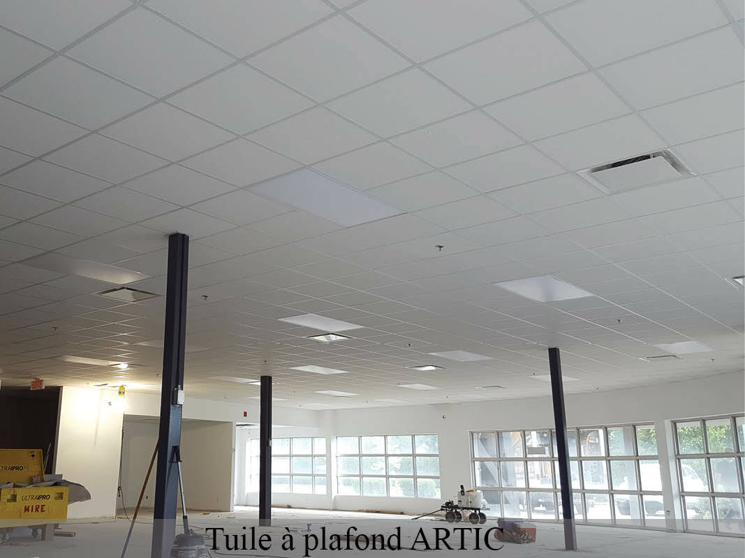 Plafond et retombée de Gypse | Construction Projex