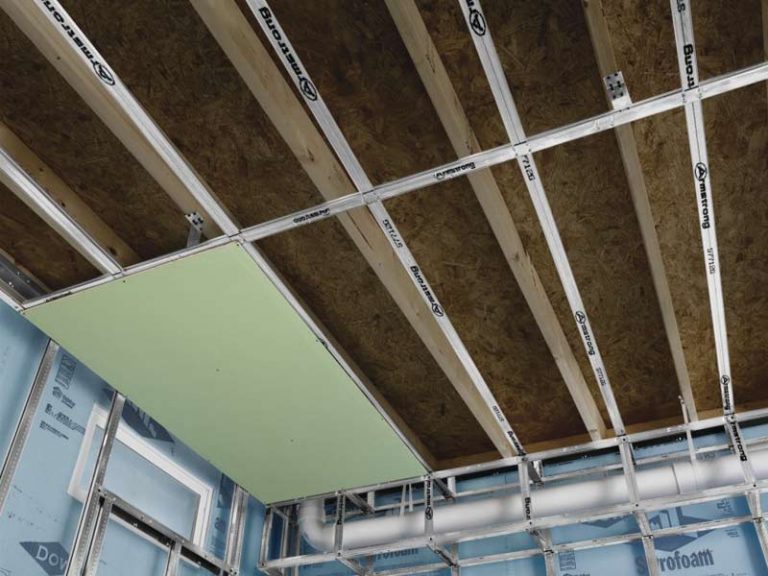 Plafond et retombée de Gypse | Construction Projex