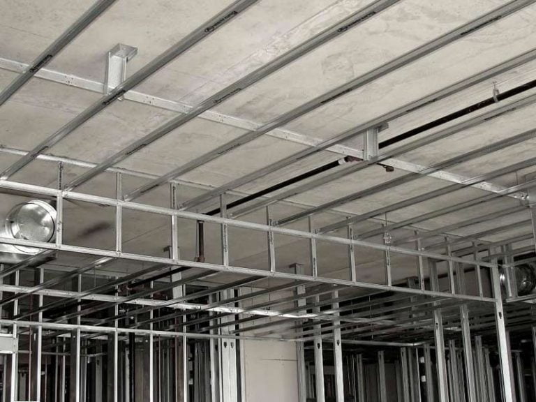 Plafond et retombée de Gypse | Construction Projex