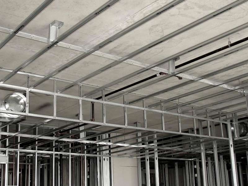 Plafond et retombée de Gypse | Construction Projex