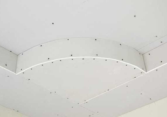 Plafond et retombée de Gypse | Construction Projex